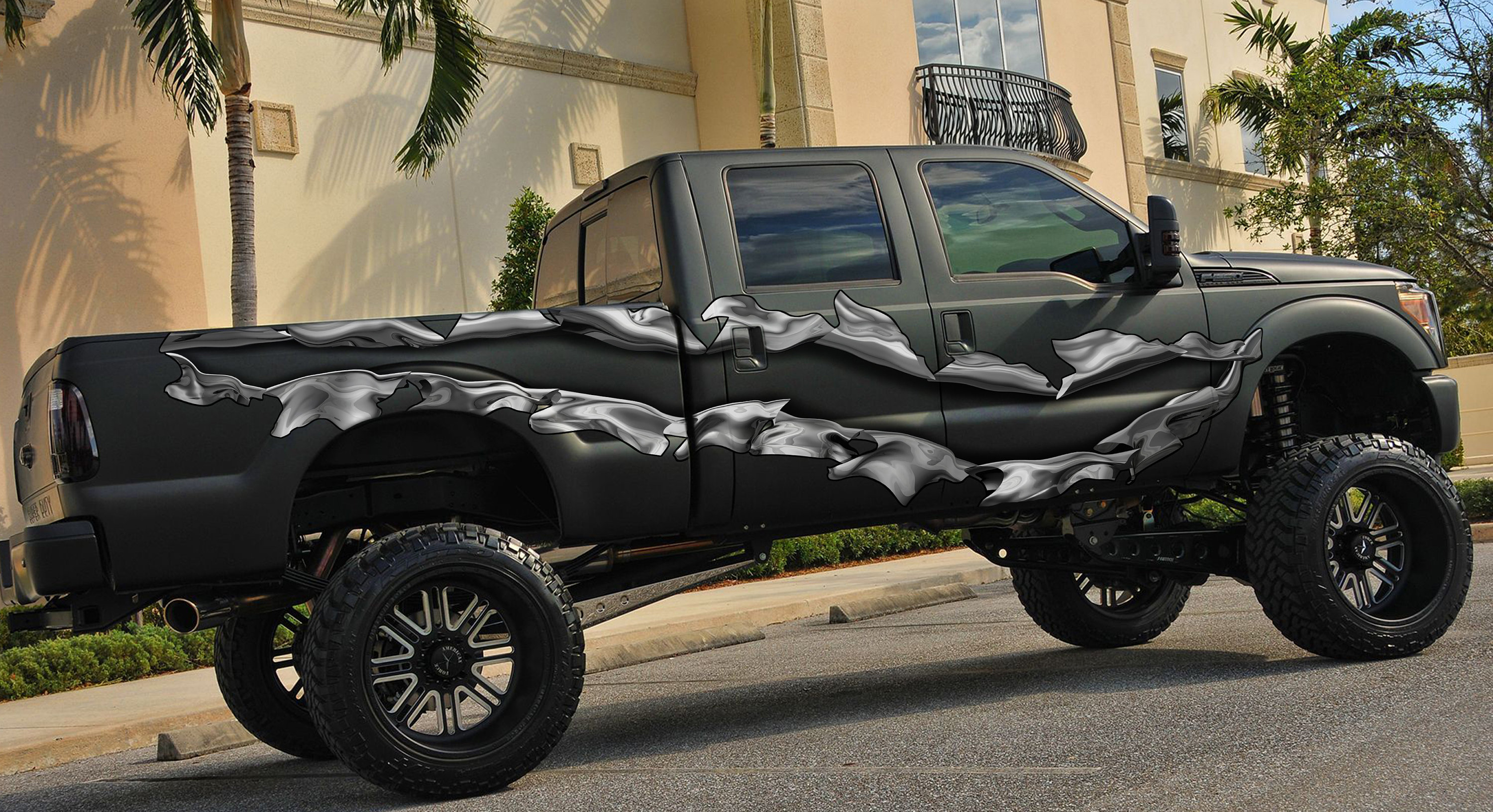 Ripped Metal Car Decal Ripped Metal Full Color Car Vinyl - Etsy