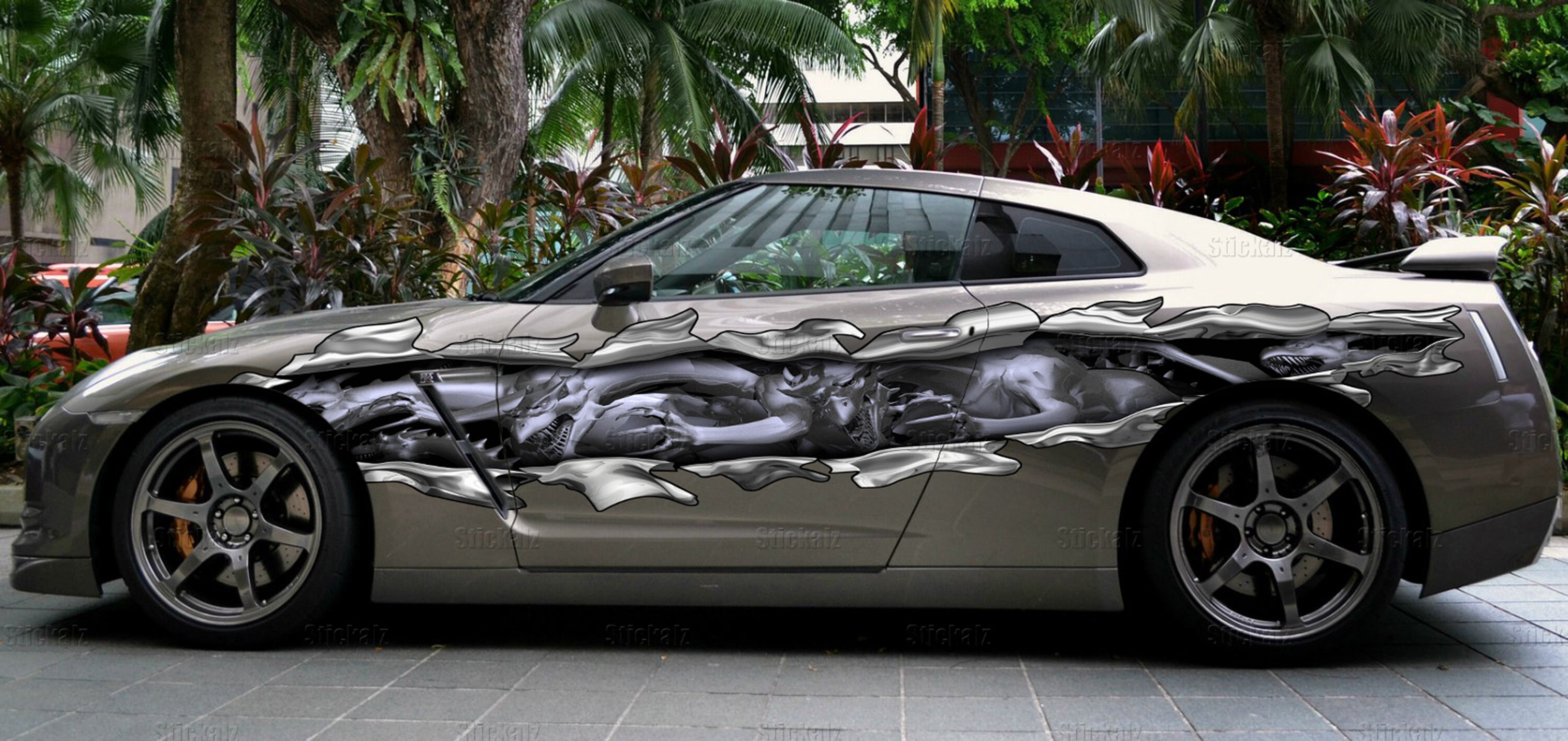 Dragons Decal Full Color Car Side Graphics Vinyl Sticker Wrap - Etsy