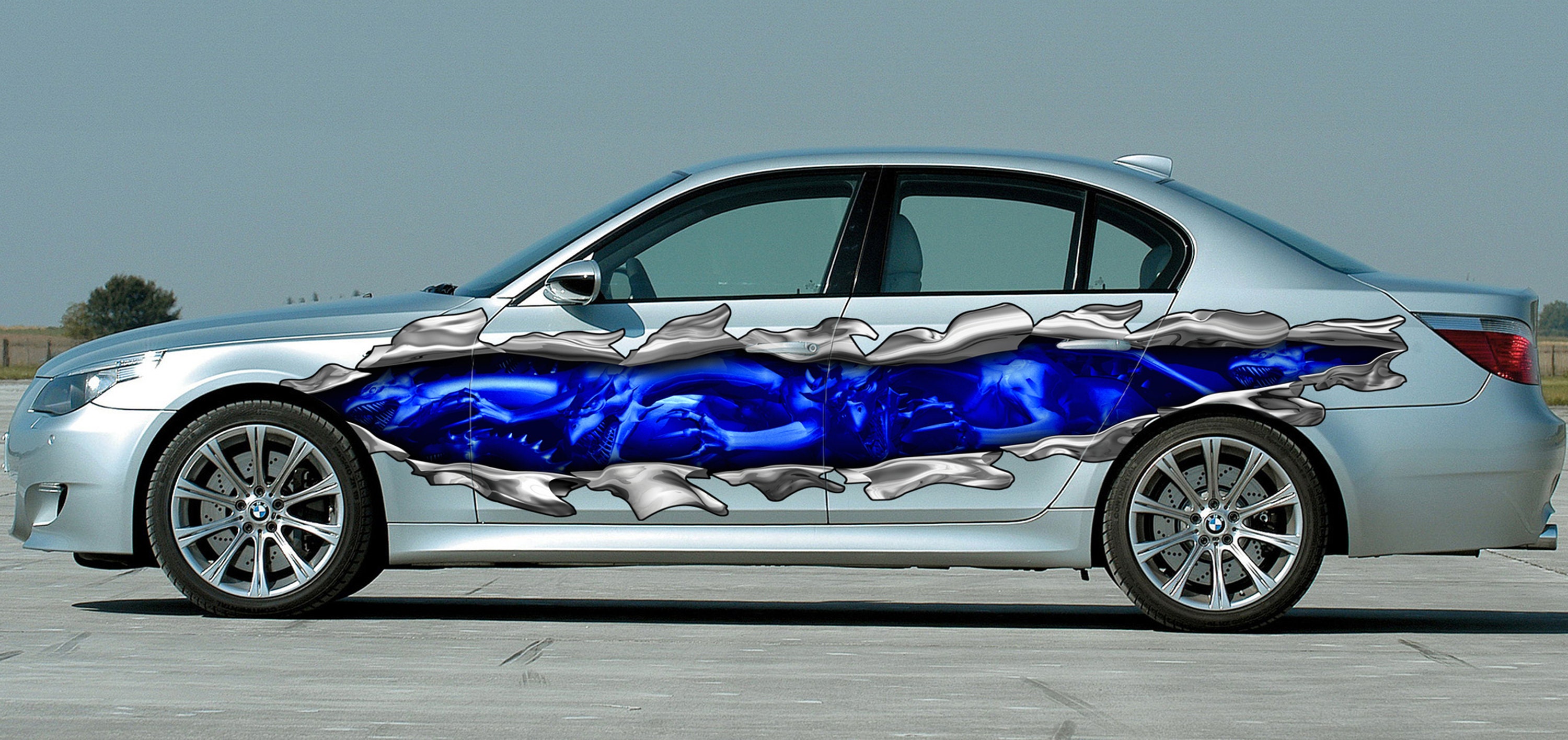 3D Dragon Car Vinyl Graphics, Full Color Racing Stripes - Etsy