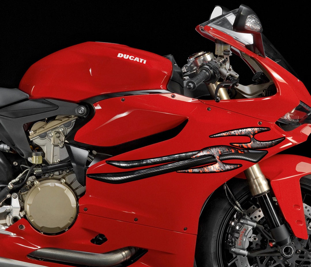 Tribal Bike Sticker, Dirt Bike Full Color Vinyl Sticker, Tribal Sport ...