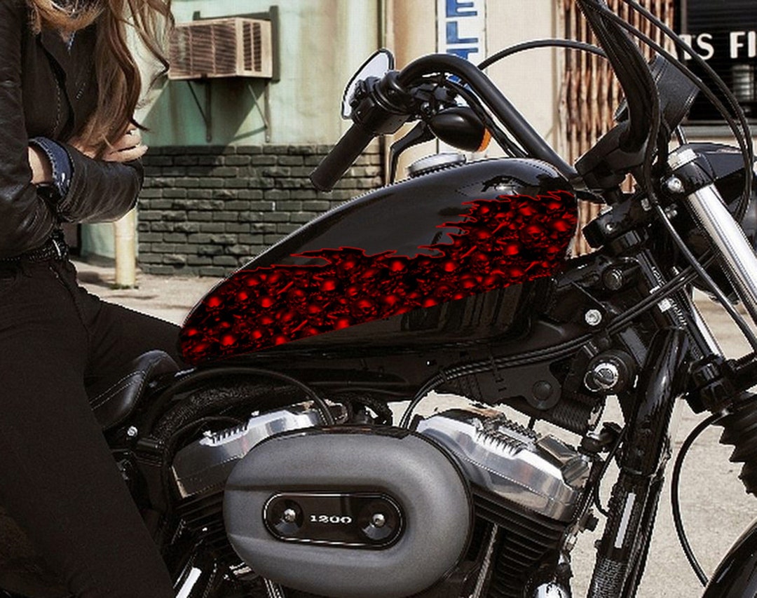 Tribal Dragons Flame Motorcycle Decal Wrap, Racing Stickers - Etsy