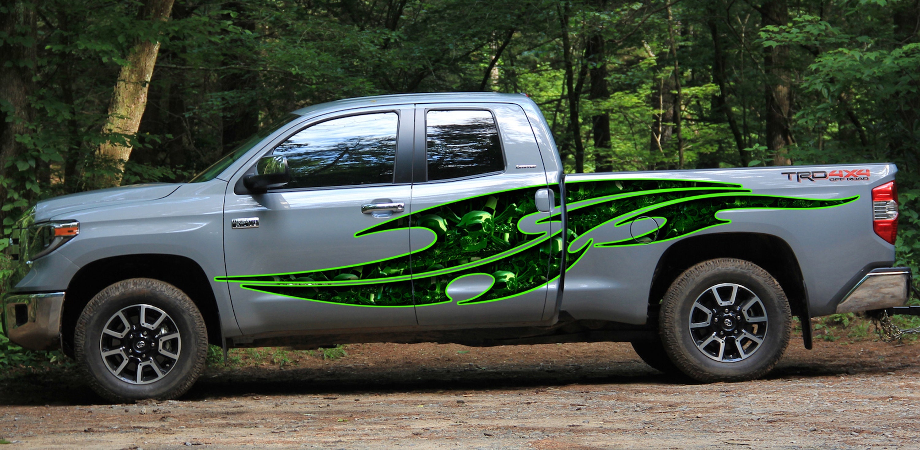 3D Car Graphic Scull Ripped Metal Decal Full Color Car Vinyl | Etsy