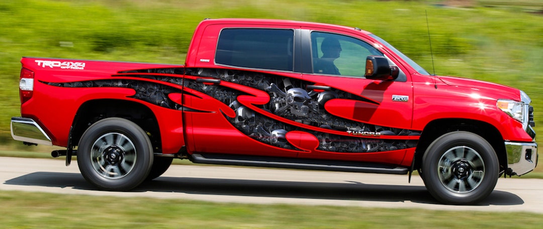 Pirate Truck Sticker Side Sticker Pirate Vinyl Car Sticker Pirate Vinyl ...