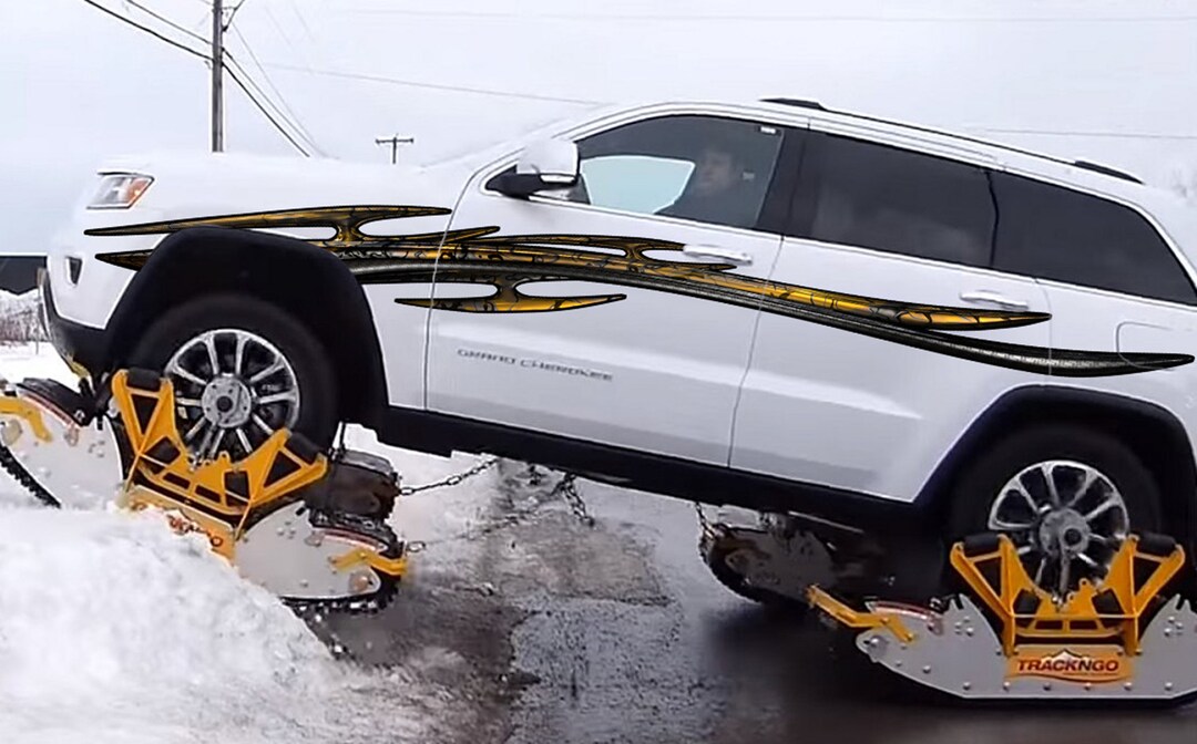 Side Car Wrap Graphics Tribal Sword Pride Vinyl Stickers Tribal 3D ...