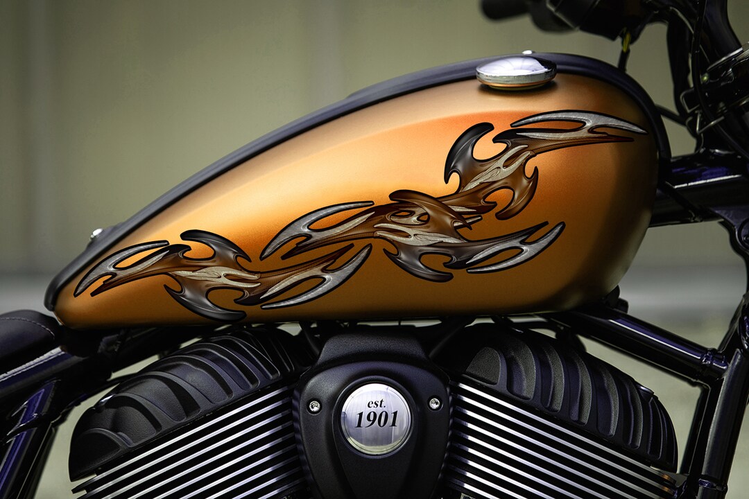 Tribal Bike Decal: Full Color Vinyl Graphics Sticker - Etsy