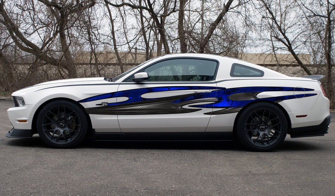 3D Tribal Car Wrap Ripped Metal, Full Color Car Vinyl Design, Tribal ...