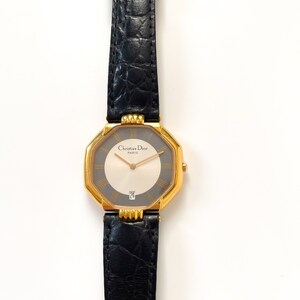 Vintage Christian Dior Gold-plated Unisex Quartz Watch - Etsy