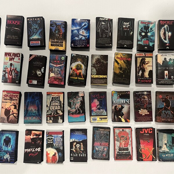 Mini Vhs Tapes - Etsy