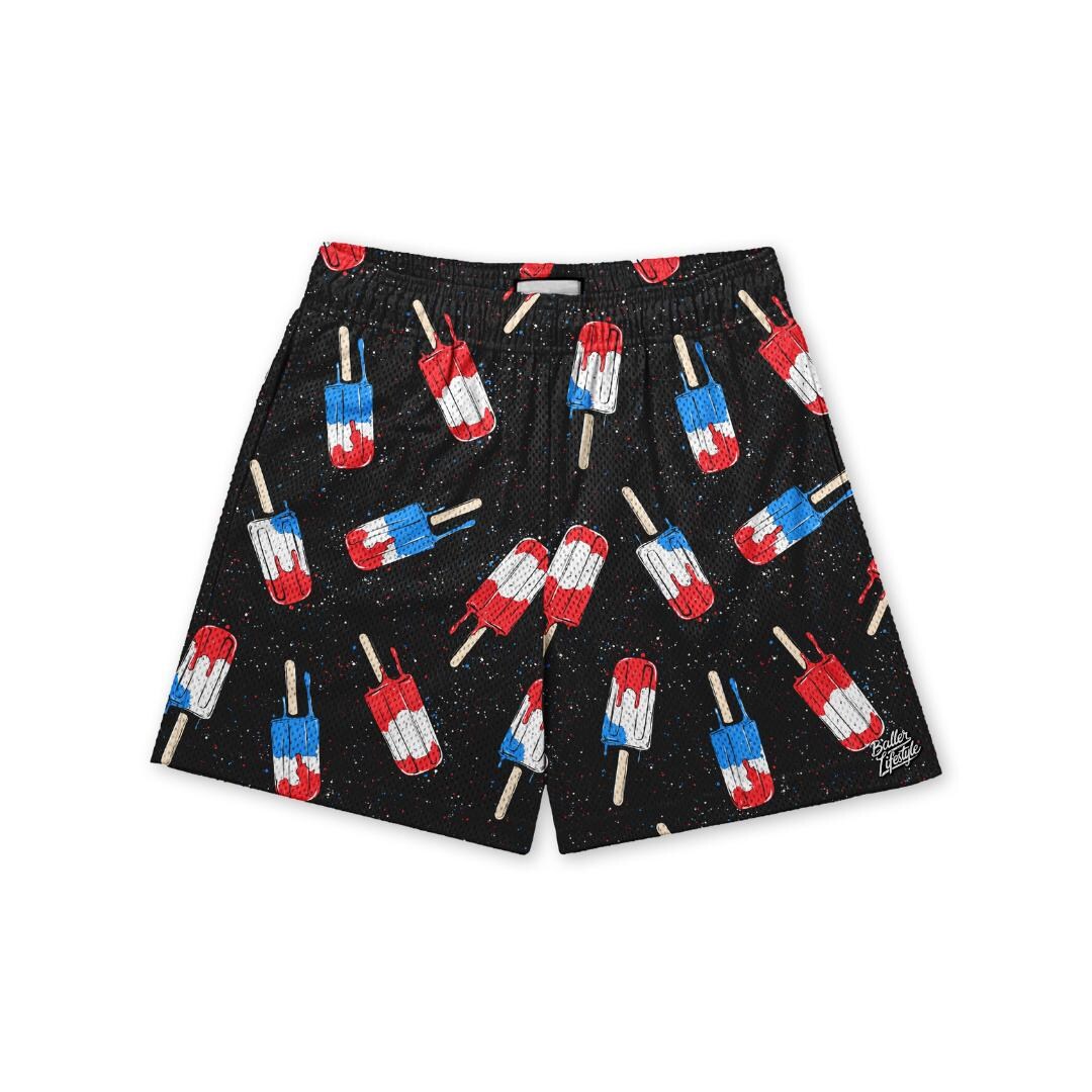 Drippy Popsicle Baseball Shorts , Boys Baseball Gifts, 4th of July ...