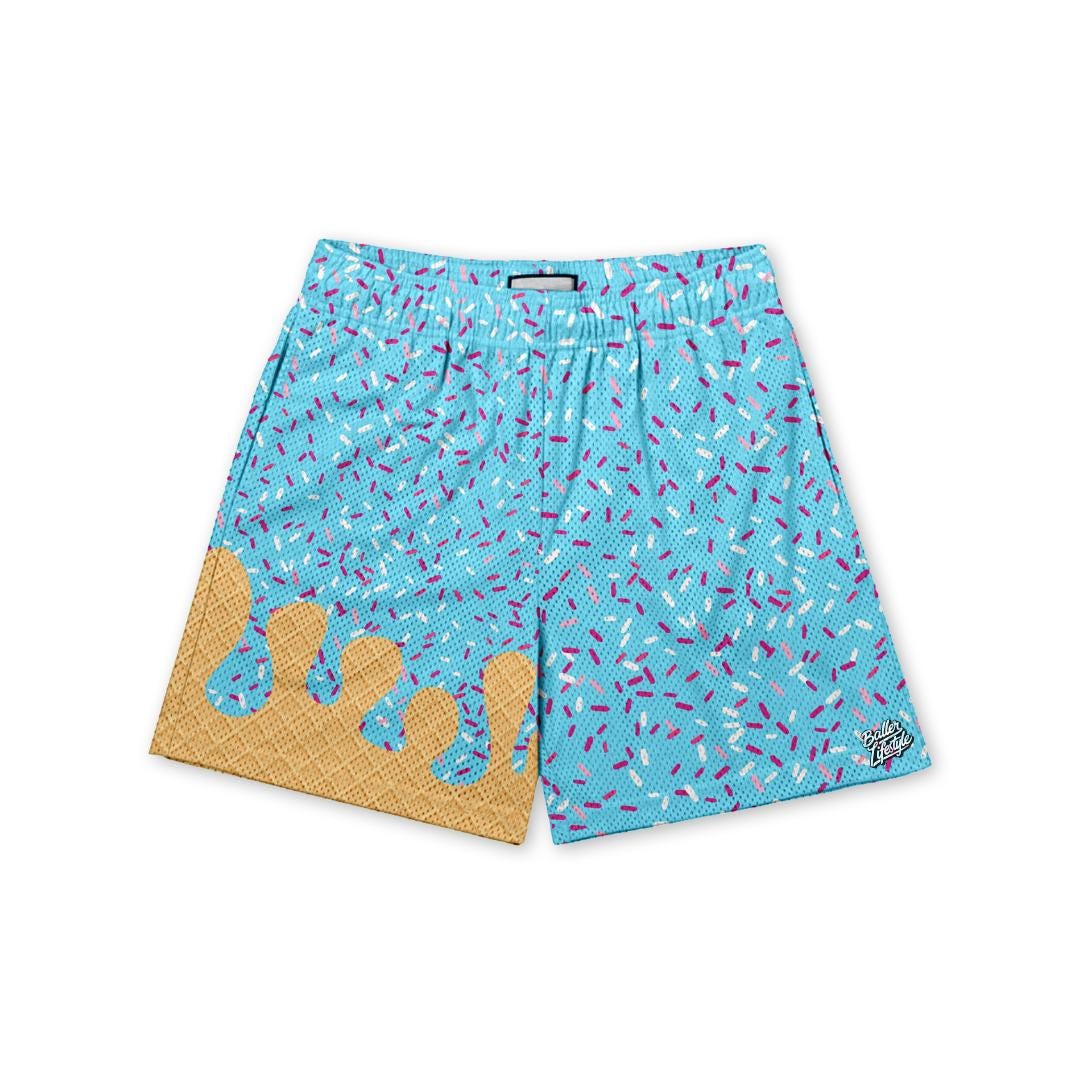 Baseball Ice Cream Drip Shorts , Boys Baseball Gifts, Custom Jersey ...