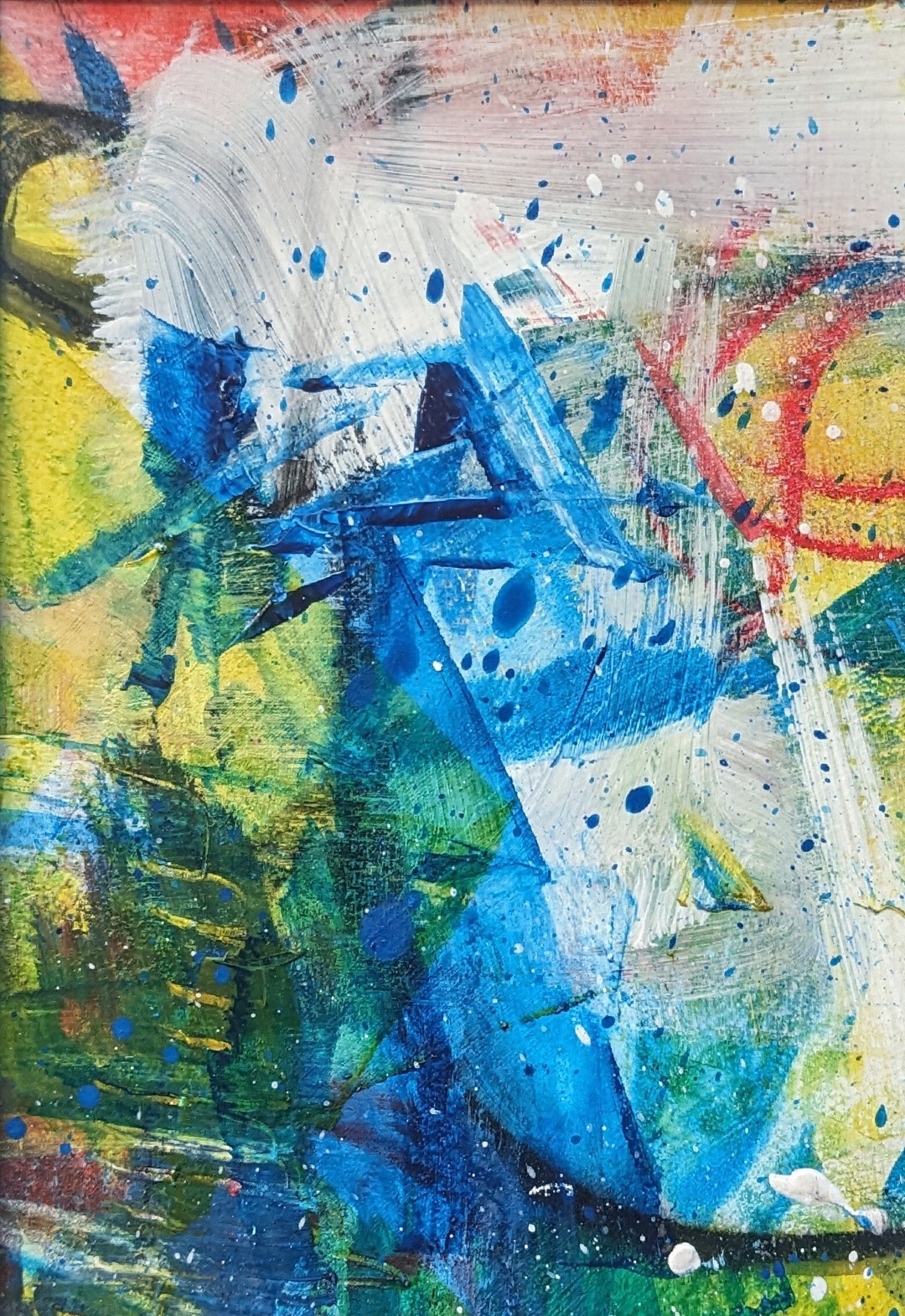 Ponder All the Questions, No. 2 Original Abstract Expressionist ...