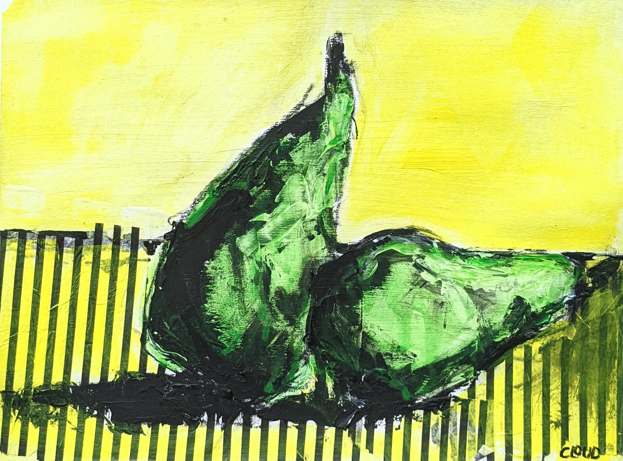 Monochromatic Art Yellow