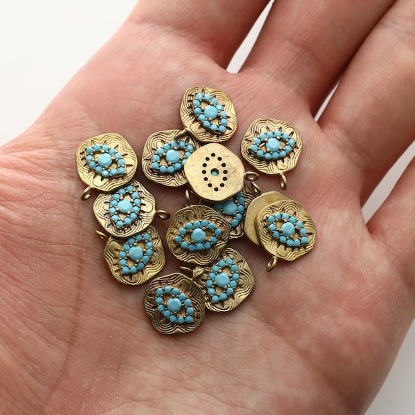 Raw Brass Findings - Etsy