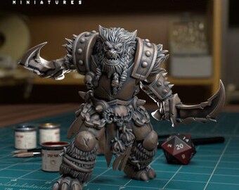 Dnd Miniatures Bugbear - Etsy