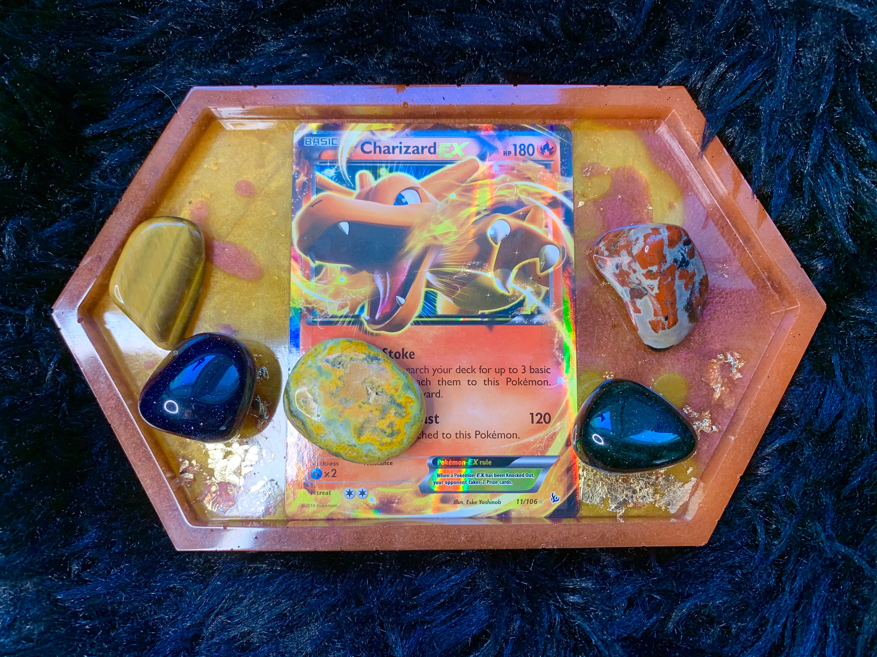 Charizard Ex Resin Tray - Etsy
