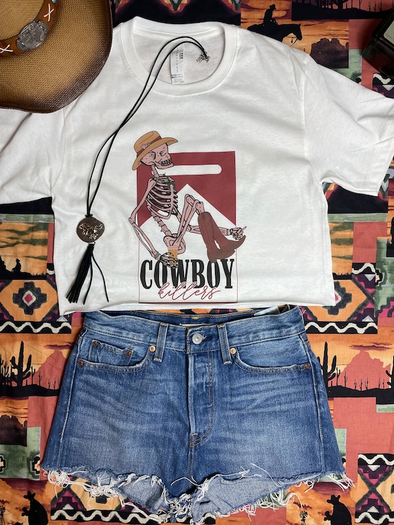 Cowboy Killer Crop Top - Etsy