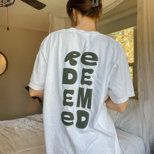 Redeemed T-shirt Christian T-shirt, Bible Verse Shirt, Religious T ...