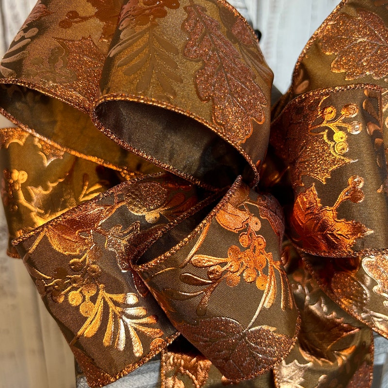 Fall Wreath Bow - Etsy