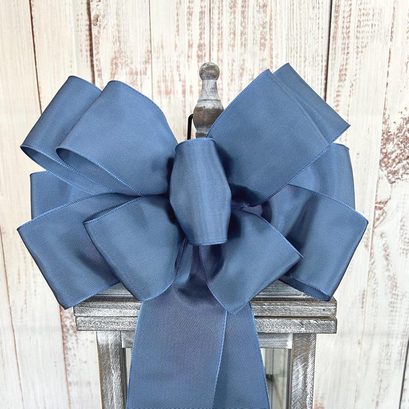Blue Pew Bows - Etsy