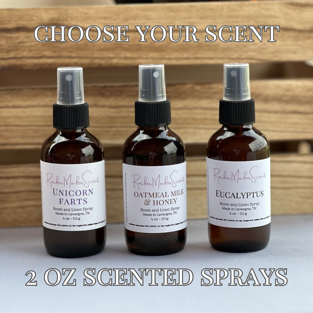 CHOOSE YOUR SCENT Room Spray, Car Spray, Linen Spray, Fabric Spray ...