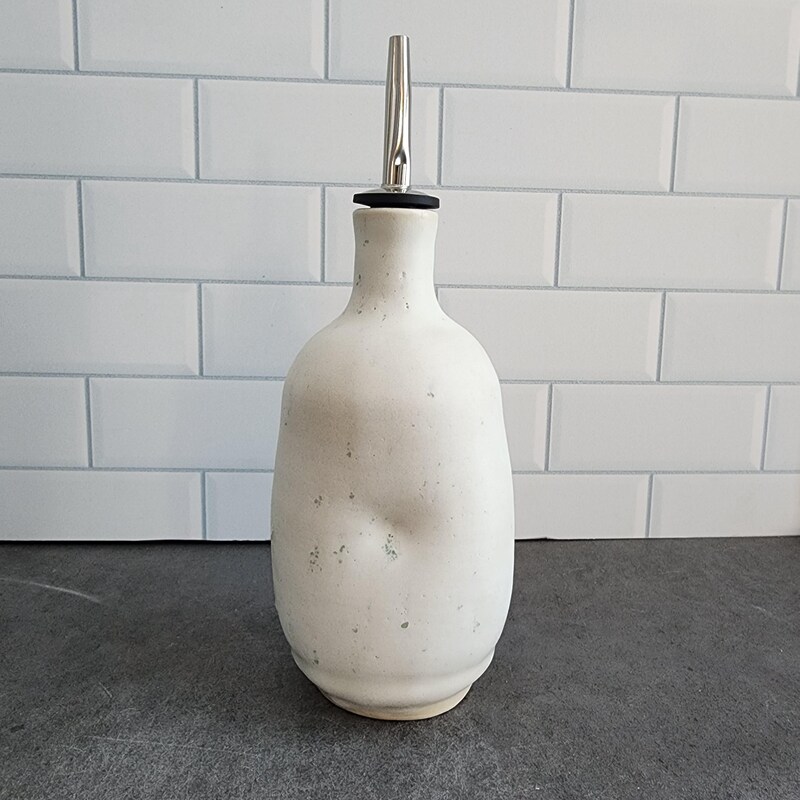 Ceramic Oil Bottle - Etsy