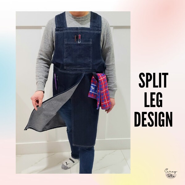 Split Leg Apron - Etsy