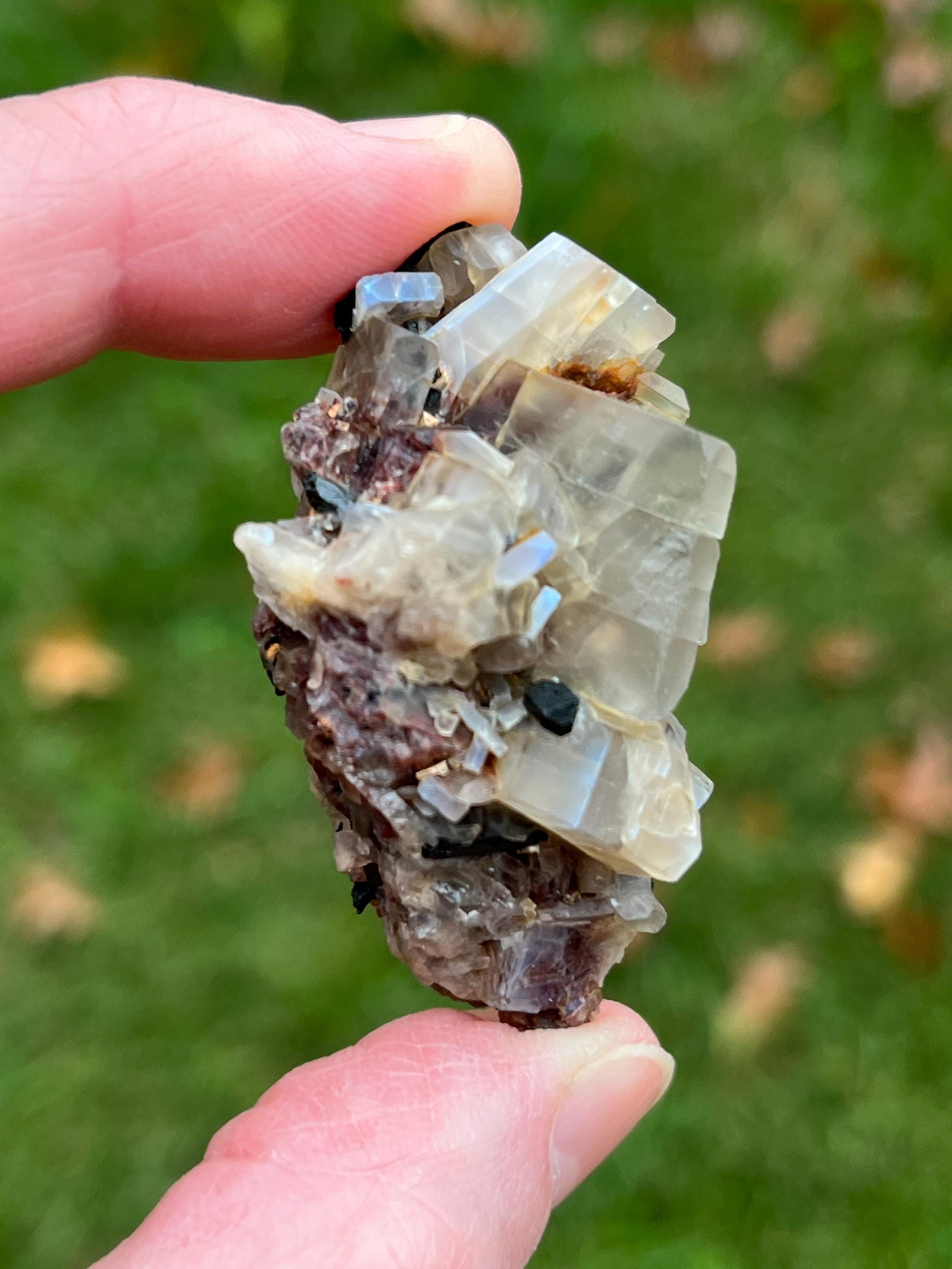 Sanidine Mineral Specimen With Aegirine moonstone Feldspar - Etsy