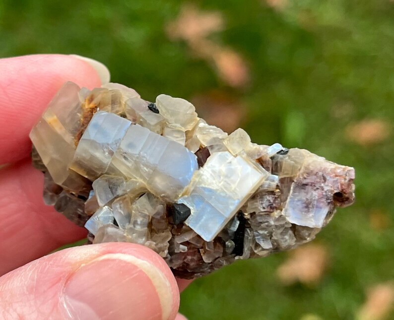 Sanidine Mineral Specimen With Aegirine moonstone Feldspar - Etsy