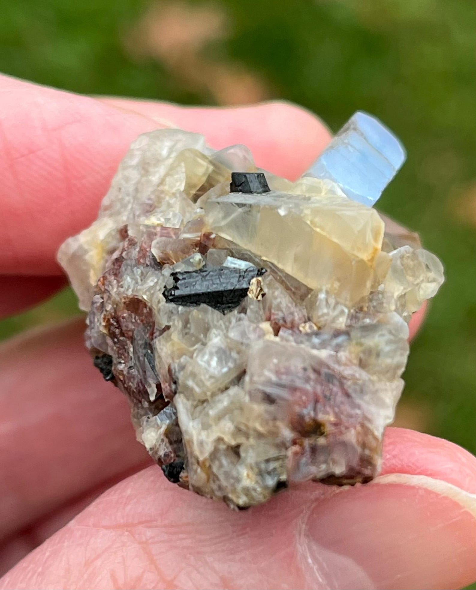 Sanidine Mineral Specimen With Aegirine moonstone Feldspar - Etsy