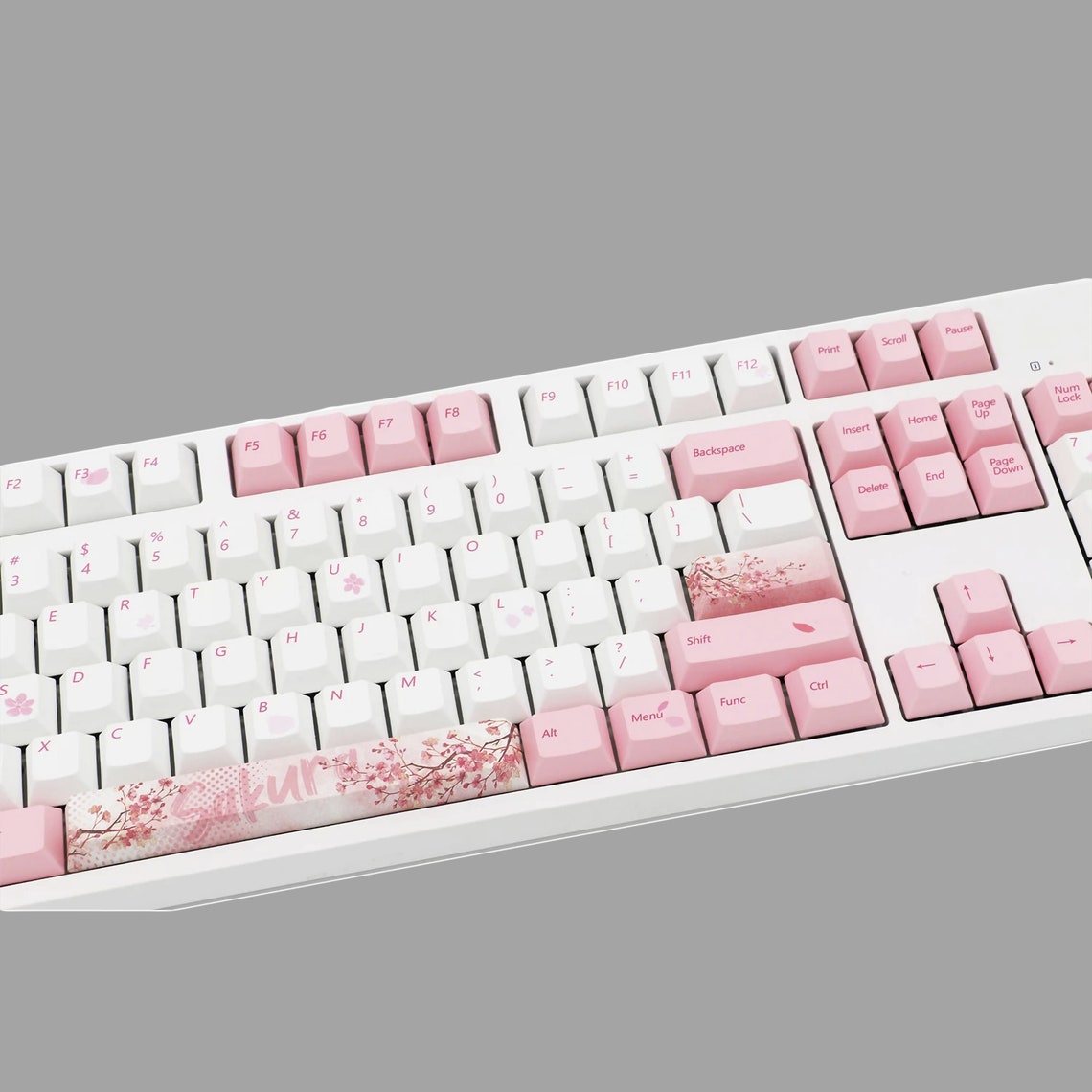 Anime manga girl keycap set cherry blossom pink kawaii anime | Etsy