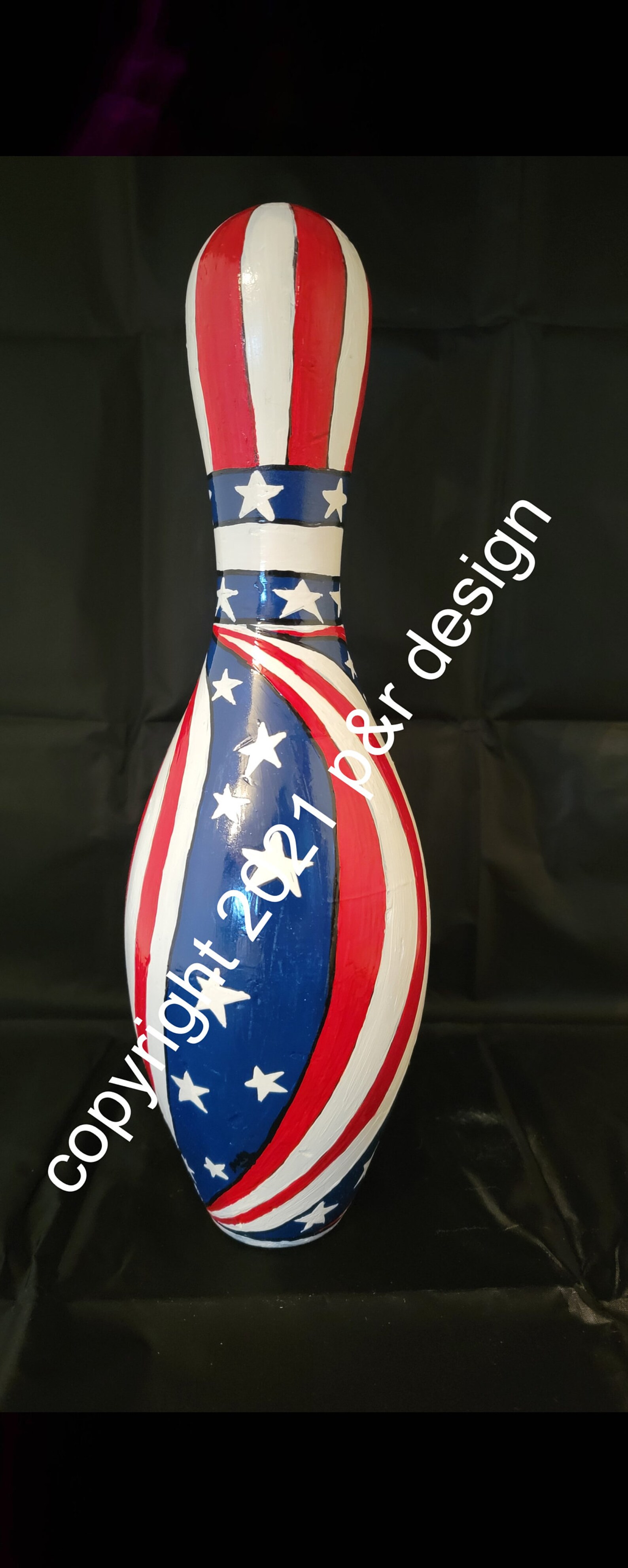 Bowling Pin Art Custom Made to your Needs | Etsy
