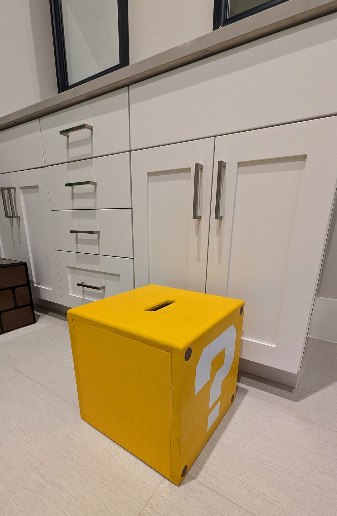 Children's Mystery Block Stool Step Stool Night Stand - Etsy