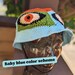 All-seeing Eye Bucket Hat - Handmade Crochet Knit Granny Square - Sun ...