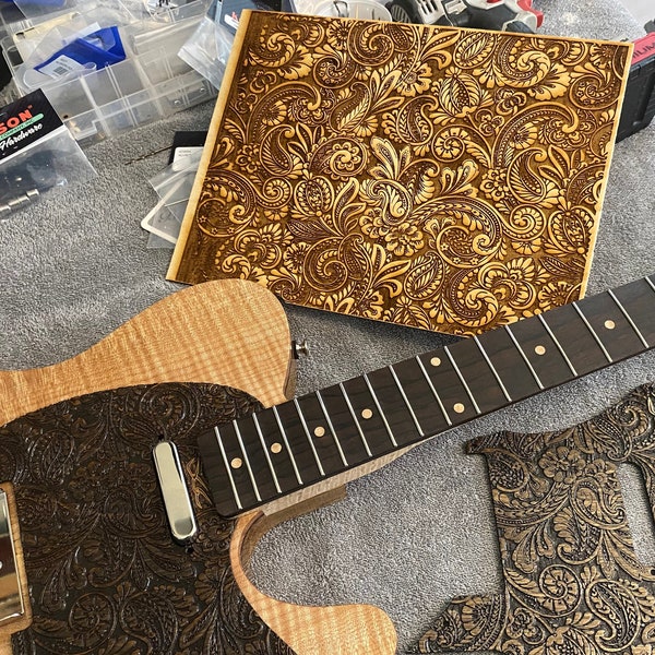 Laser Engraved Pickguard - Etsy