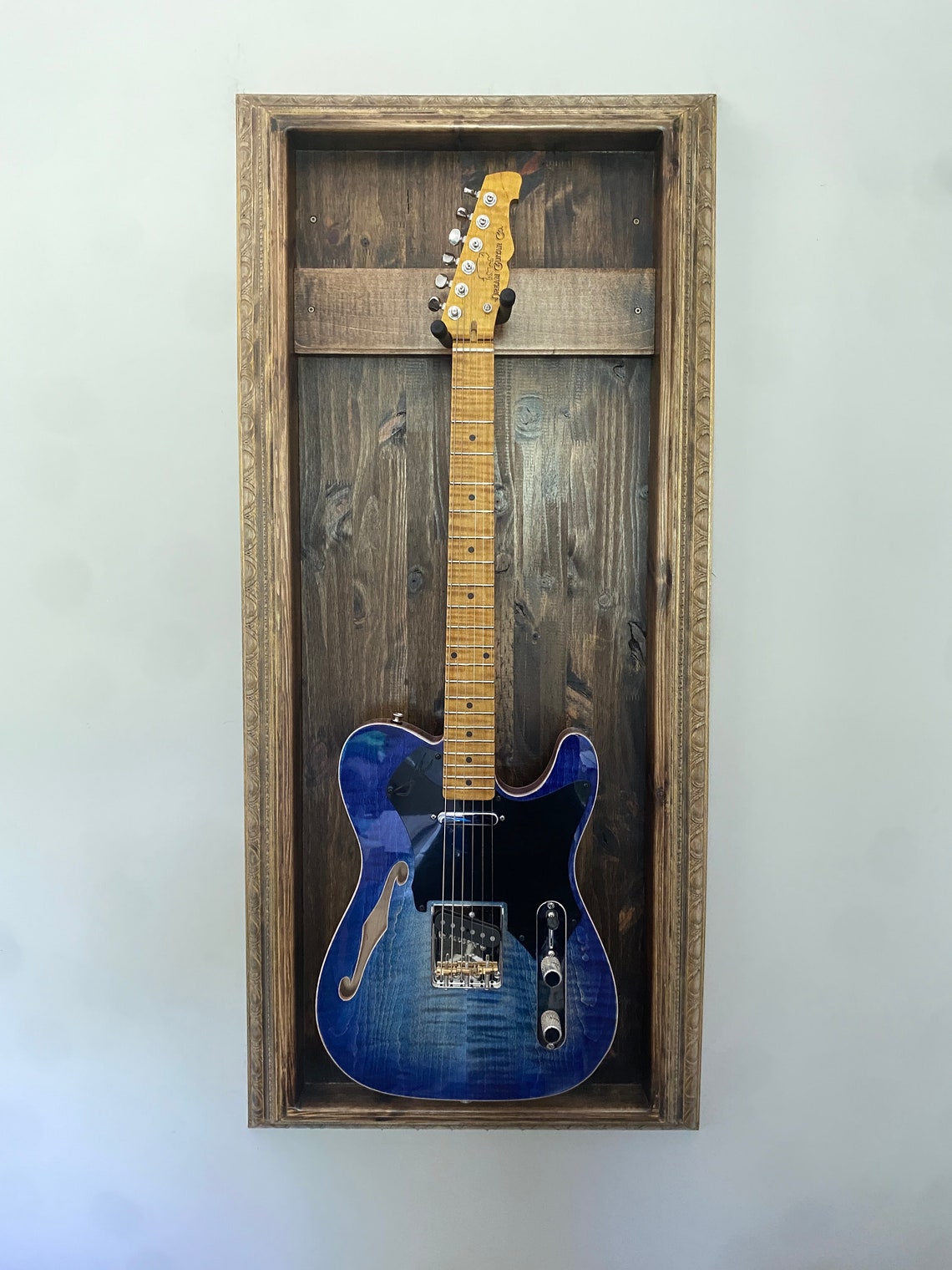 Guitar Wall Display Case - Etsy