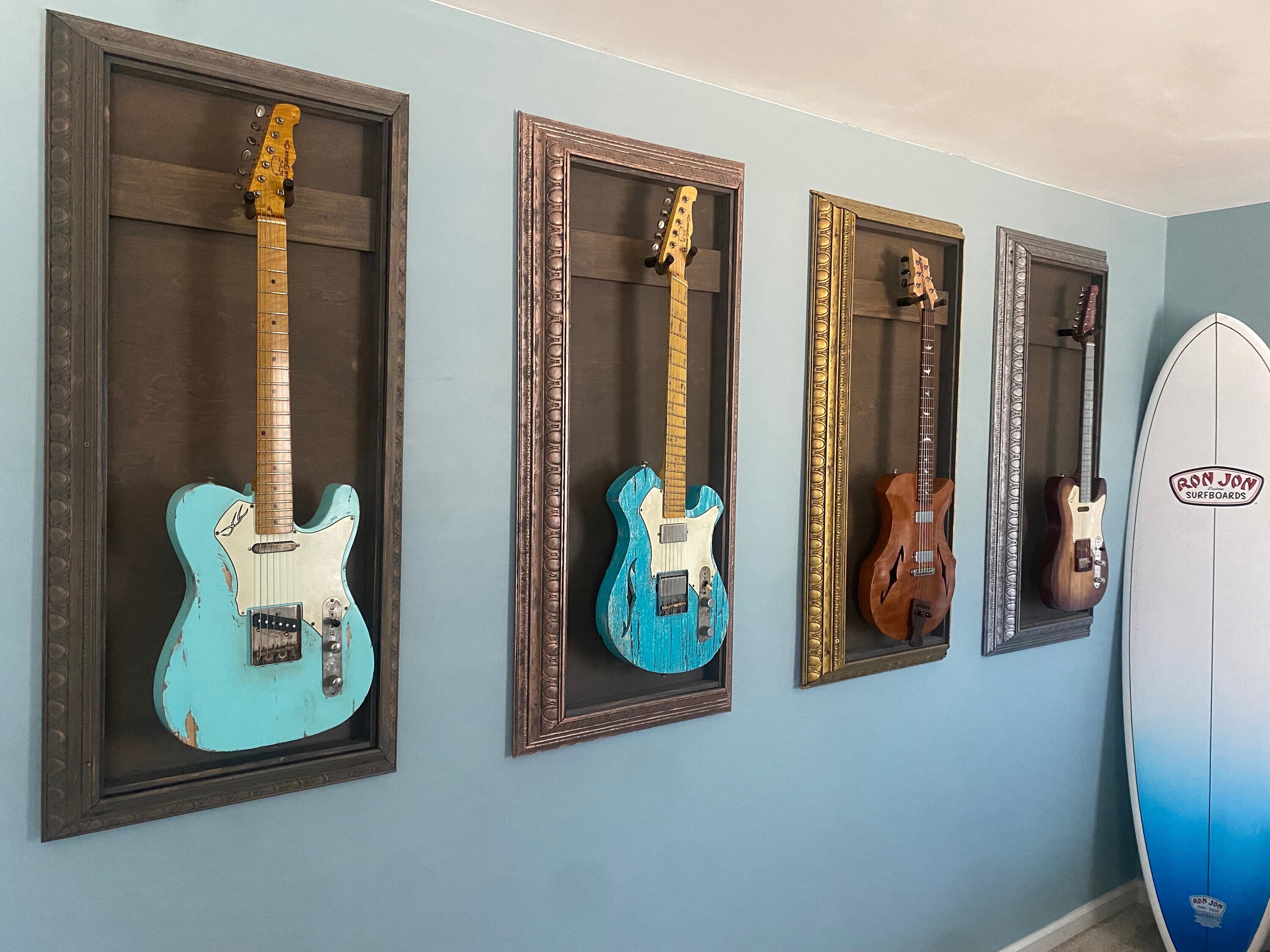 Guitar Wall Display Case - Etsy