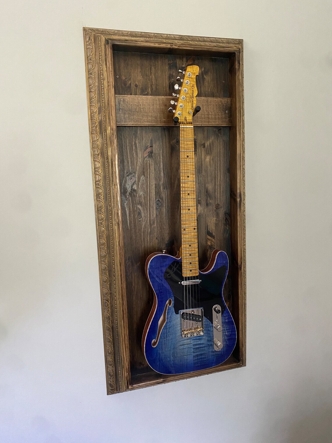 Guitar Wall Display Case - Etsy