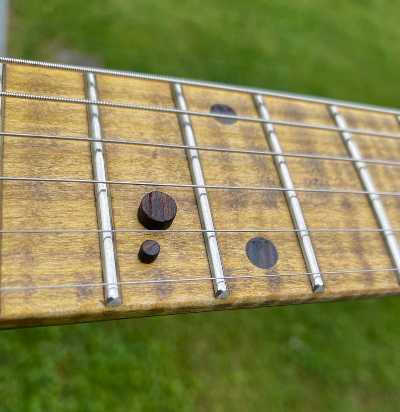 Dark Fret Inlay and Side Dots Wenge Wood - Etsy
