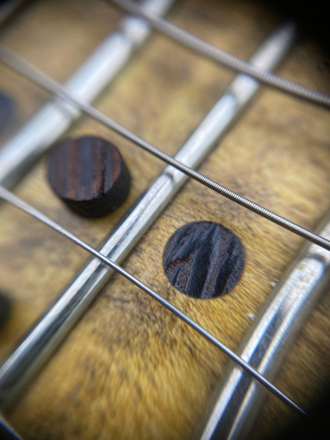 Dark Fret Inlay and Side Dots Wenge Wood - Etsy