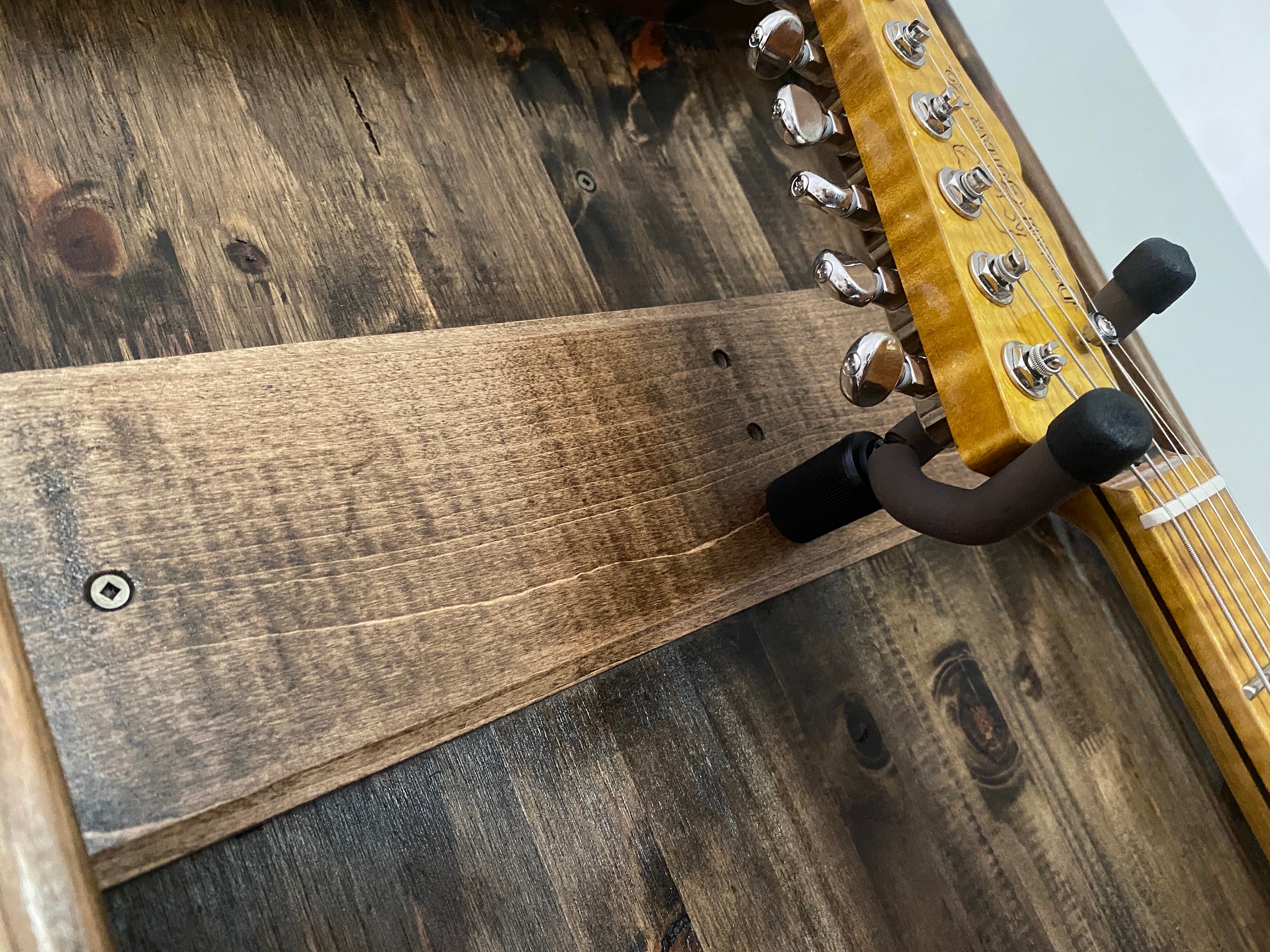 Guitar Wall Display Case - Etsy
