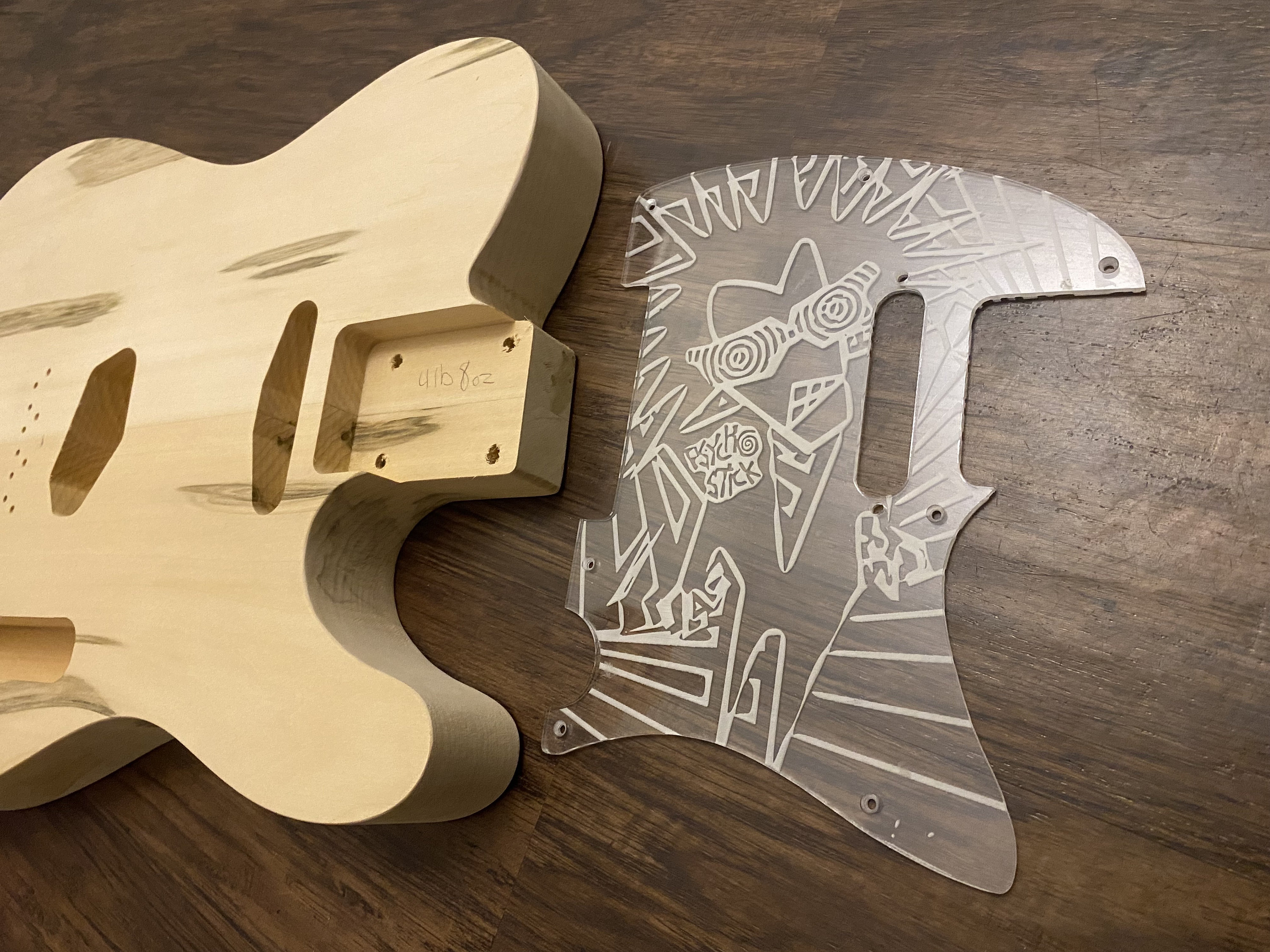 T Style Pickguard - Etsy