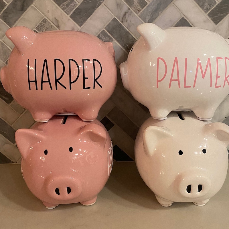 Piggy Banks for Girls - Etsy