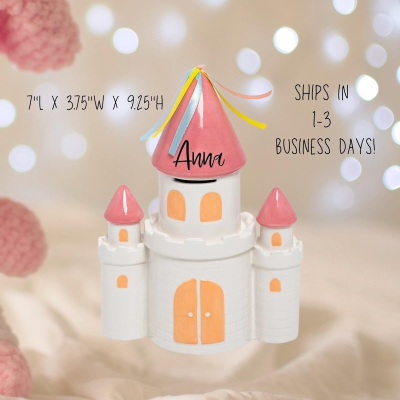 Princess Piggy Bank - Etsy