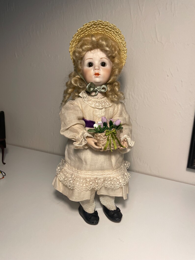 Albert Marque Doll Reproduction With Hand Made Clothing and Accessories ...