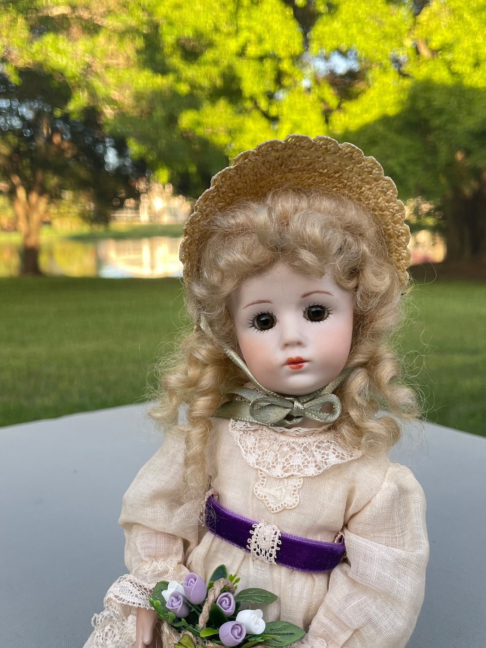 Albert Marque Doll Reproduction With Hand Made Clothing and Accessories ...
