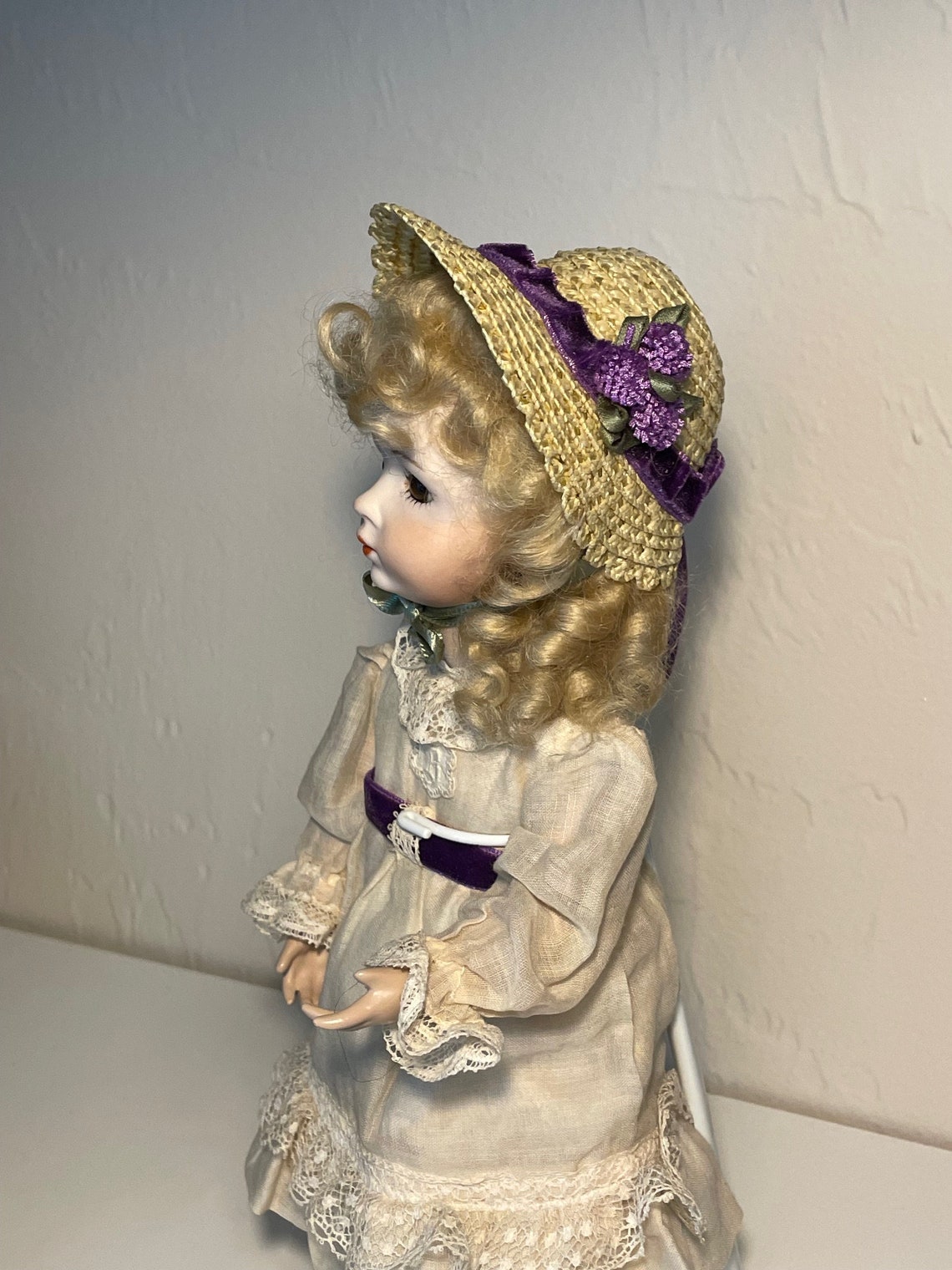 Albert Marque Doll Reproduction With Hand Made Clothing and Accessories ...