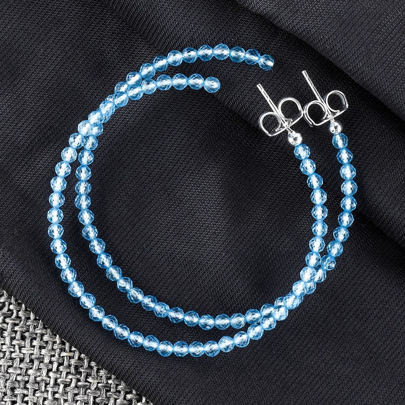 Blue Earrings - Etsy