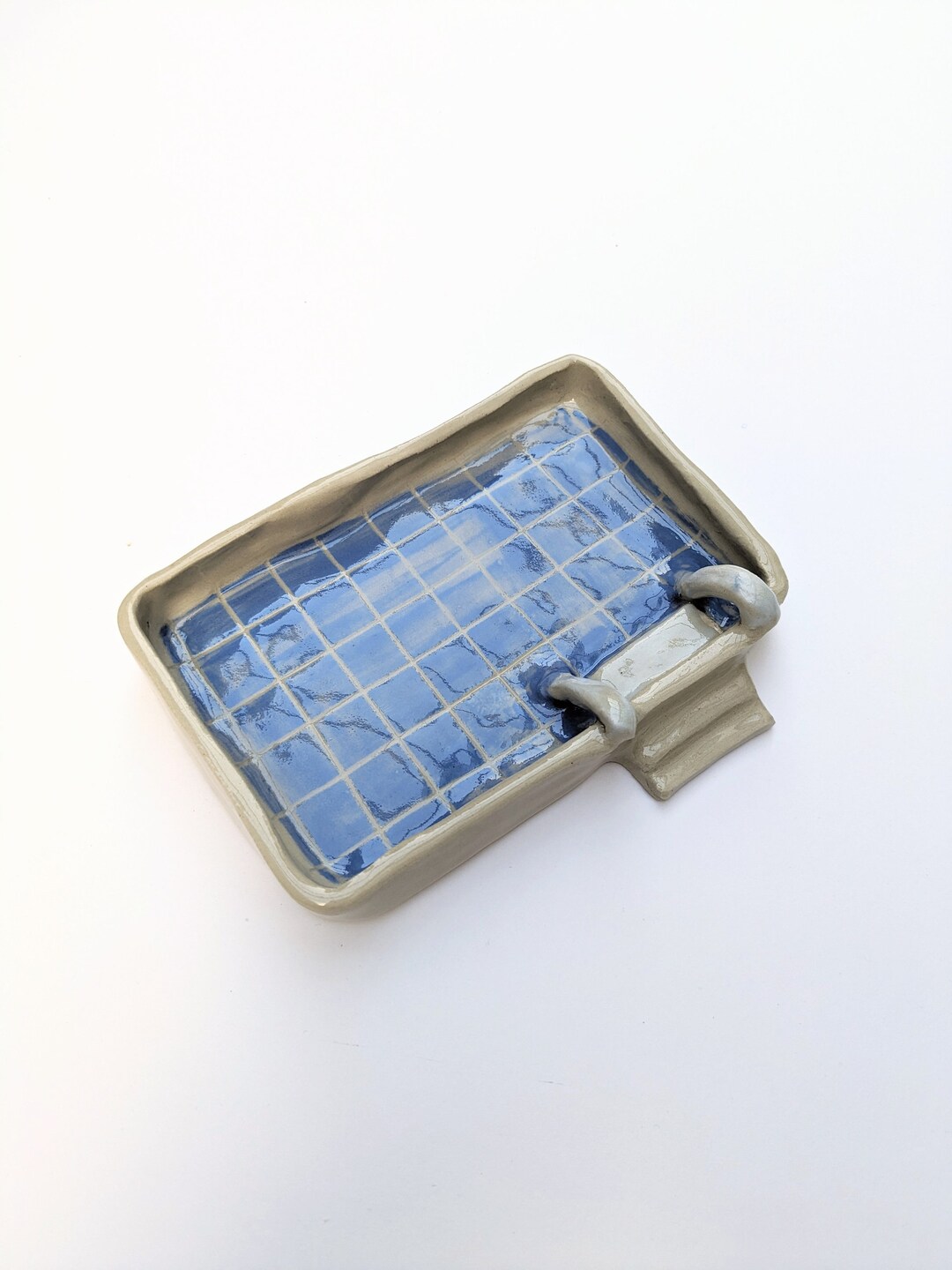 Rectangular Sandstone Mini-pool Dish, Soap Holder or Aperitif Dish ...
