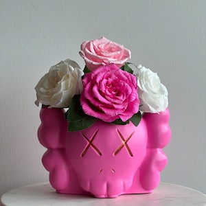 Handmade KAWS Planter - Flower Pot - HYPEBEAST - Etsy