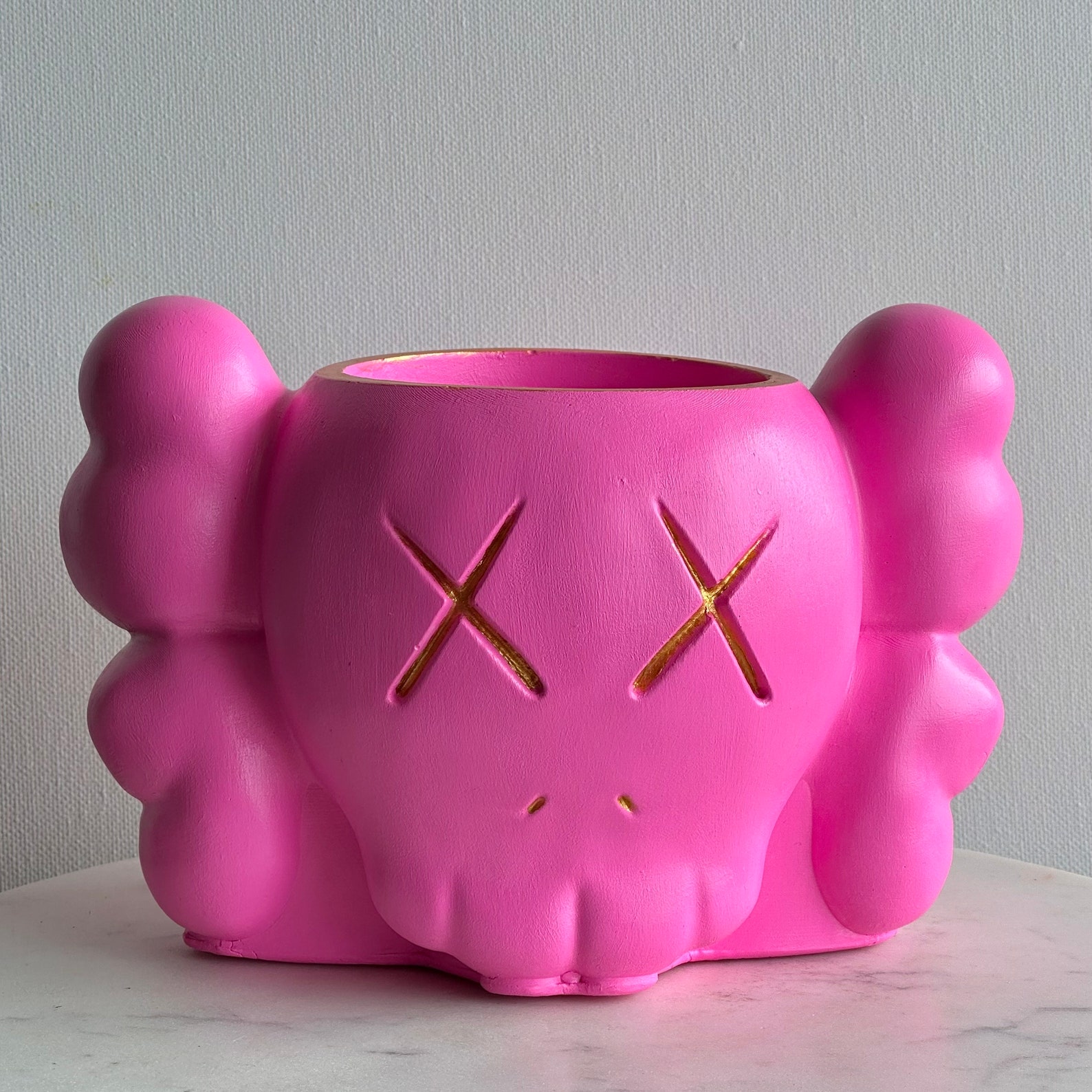 Handmade KAWS Planter - Flower Pot - HYPEBEAST - Etsy